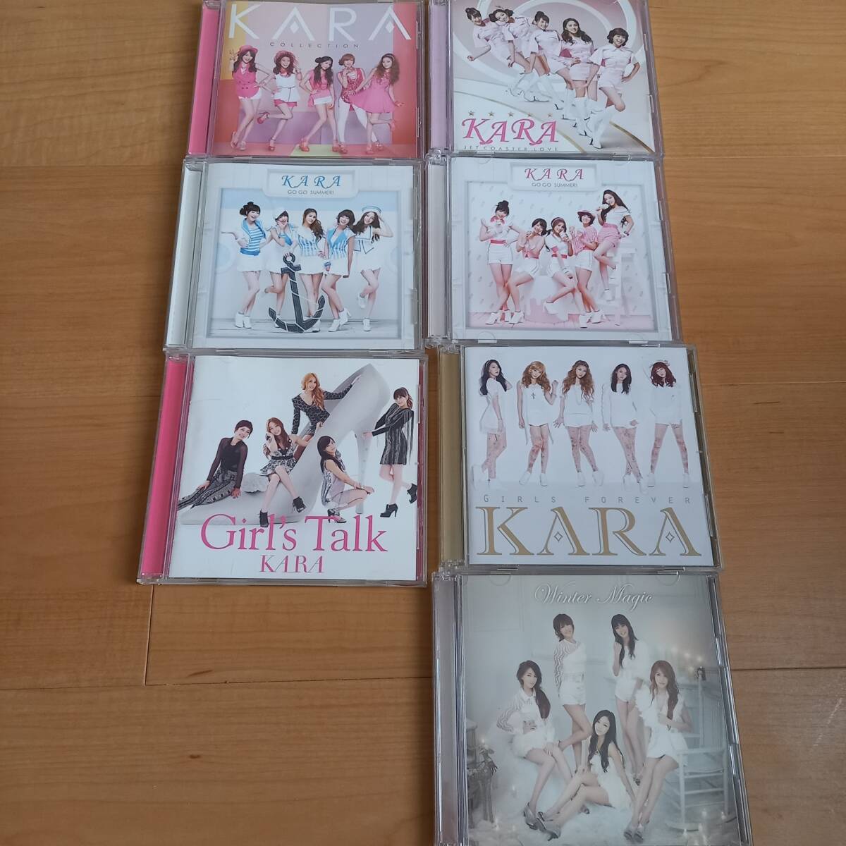 【目立った傷や汚れなし】KARA CD7組セットDVD付きあり「ガールズトーク」「Collection」「ジェットコースターラブ」「GO GO SUMMER！」（2種）他の落札情報詳細 ...