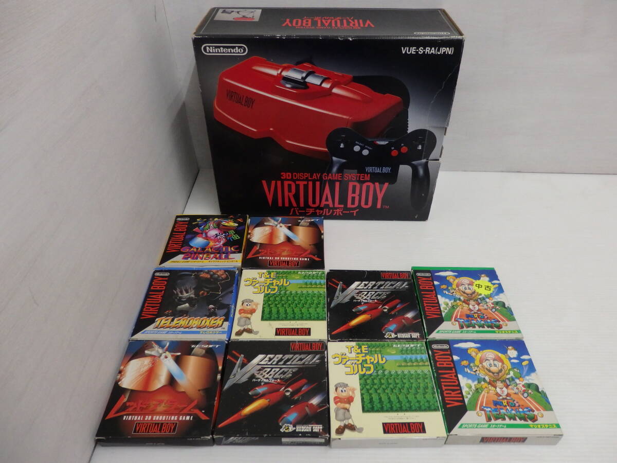 【未使用】【新品未使用】任天堂 Nintendo VIRTUAL BOY バーチャルボーイ VUE-S-RA JPNの落札情報詳細 - Yahoo!オークション落札価格検索 オークフリー