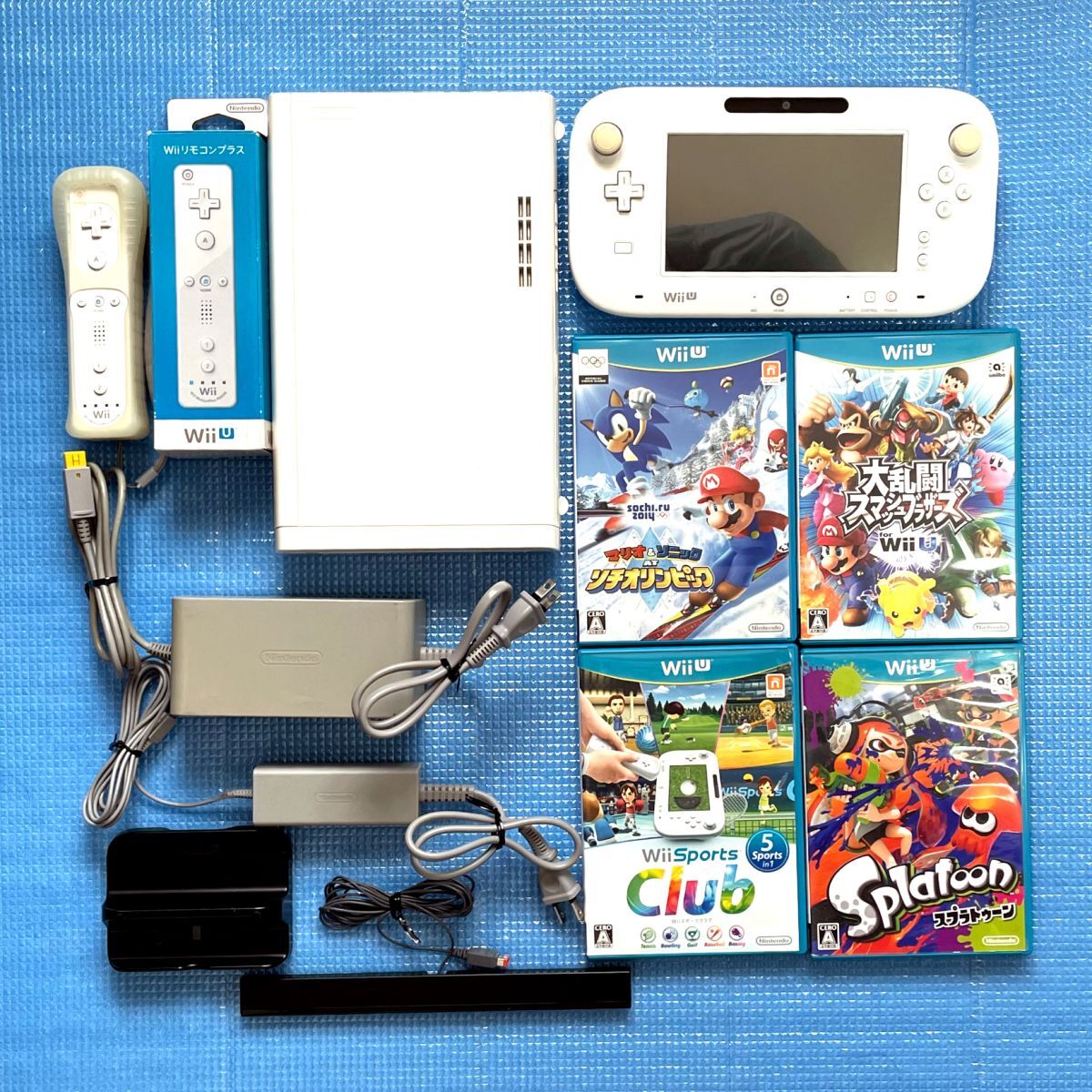 【やや傷や汚れあり】〈動作確認済み〉ニンテンドー Wii U ホワイト 本体 32GB Wiiリモコンプラス〈ホワイト・箱付〉 充電スタンド スマブラ・スプラトゥーンの落札情報詳細 ...