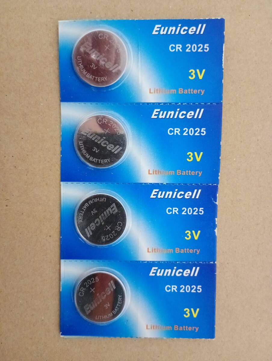 【未使用】訳あり品 4個入り CR2025 ボタン 電池 4個 ポイント消化用 (全国送料込)の落札情報詳細 - Yahoo!オークション落札価格検索 オークフリー
