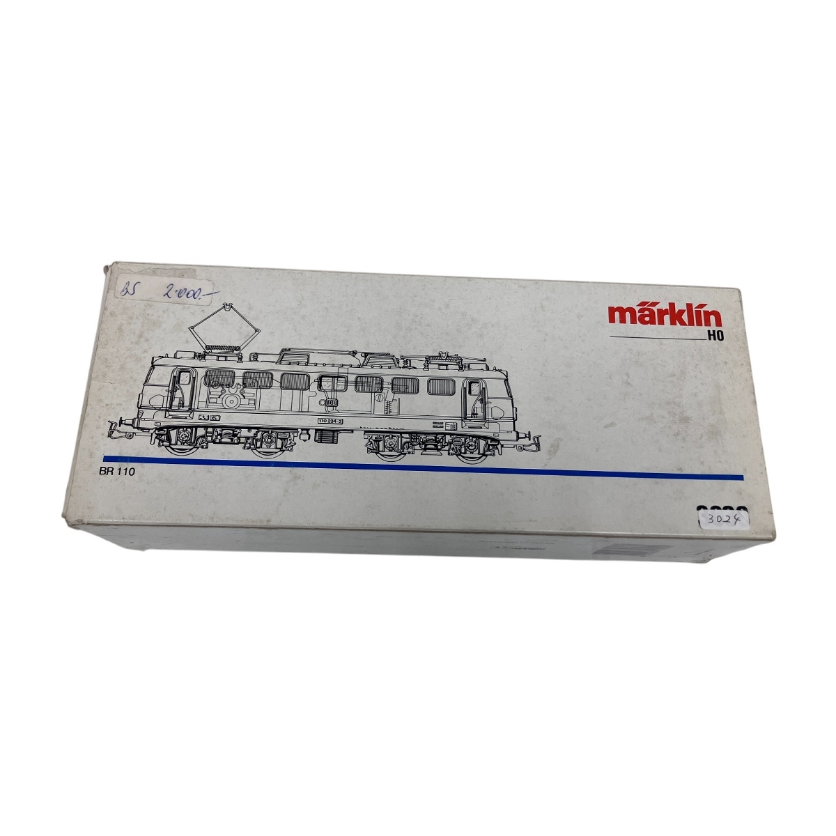 【全体的に状態が悪い】MARKLIN 3024 BR 110 電気機関車 鉄道模型 HOゲージ メルクリン ジャンク O9733303の落札 ...