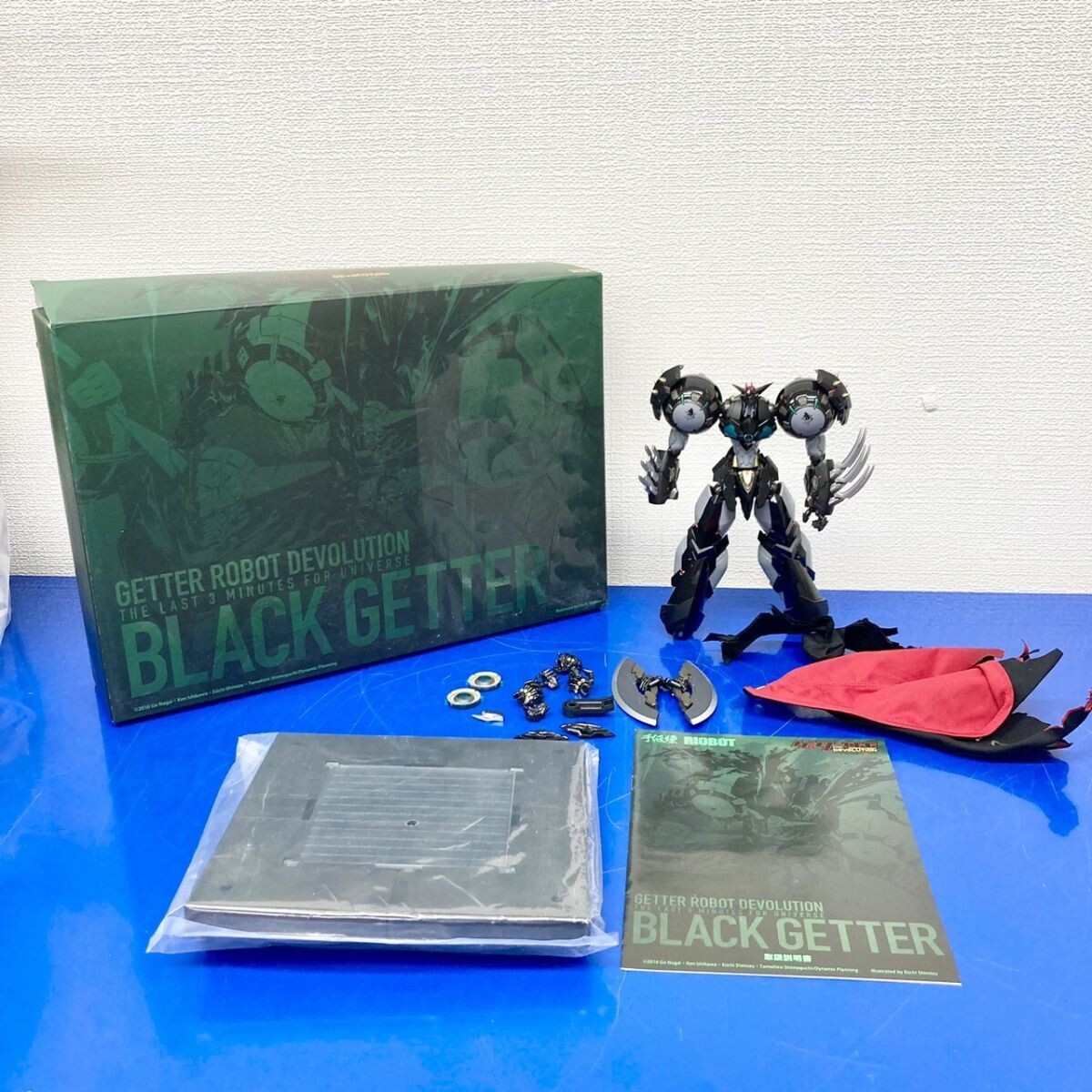 【傷や汚れあり】E278-M15-7593 千値練 RIOBOT GETTER ROBOT DEVOLUTION BLACK GETTER ...