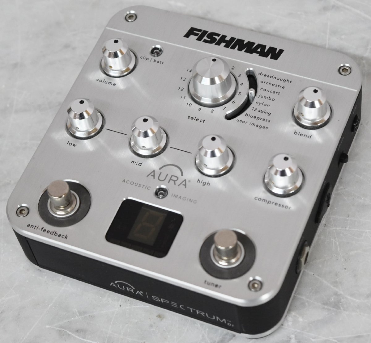 【やや傷や汚れあり】【G】FISHMAN Aura Spectrum DI Preamp プリアンプ フィッシュマン 115321の落札情報詳細 - Yahoo!オークション落札価格検索 オークフリー