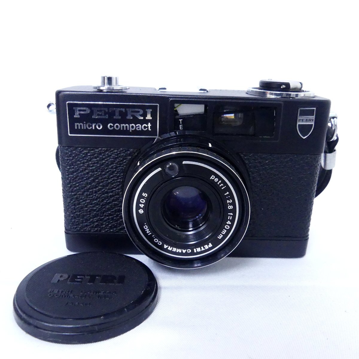 【傷や汚れあり】PETRI ペトリ micro compact 40mm f2.8 フィルムカメラ コンパクトカメラ 現状渡し USED ...