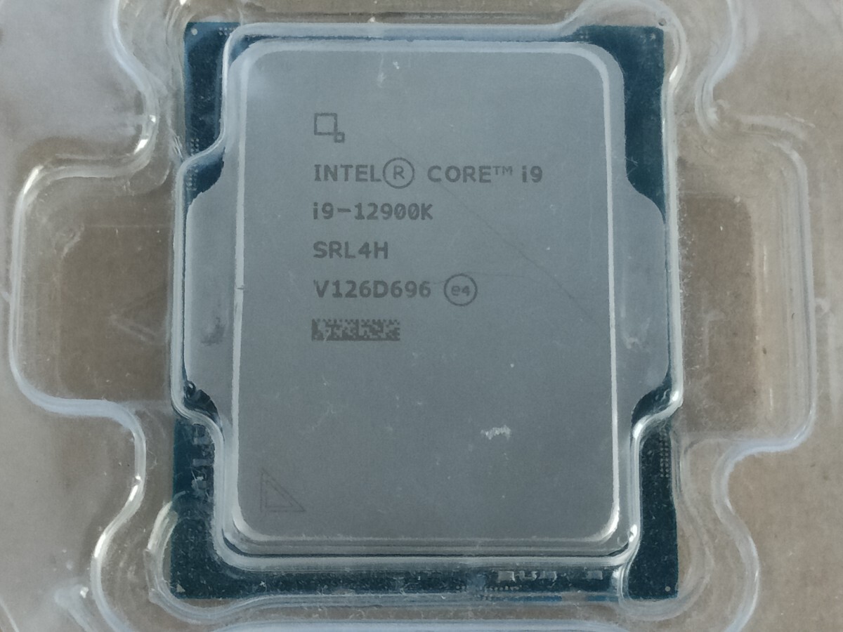【傷や汚れあり】Intel Core i9-12900K 【CPU】の落札情報詳細 - Yahoo!オークション落札価格検索 オークフリー