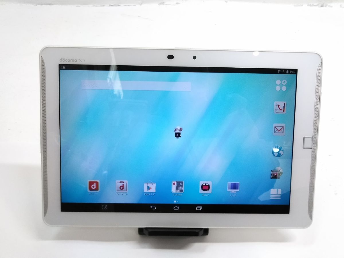 【やや傷や汚れあり】♪初期化済み 判定 富士通 FUJITSU docomo ドコモ タブレット ARROWS アローズ Tab F-02F フルセグTV タブレット 0304-34H 〒♪の ...