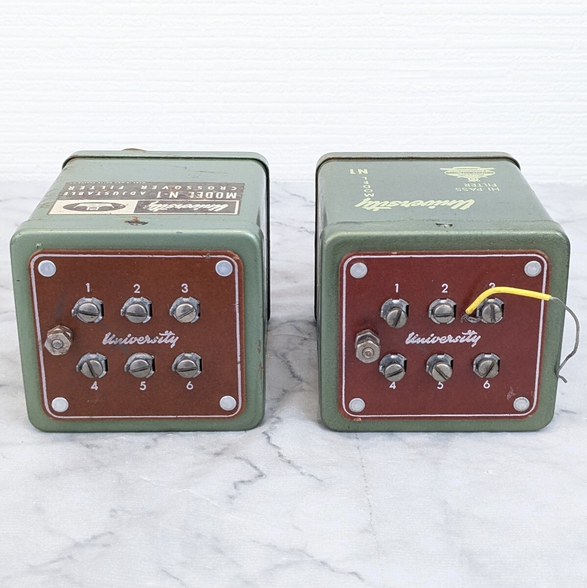 【傷や汚れあり】university MODEL N-1 ADJUSTABLE CROSSOVER FILTER クロスオーバーフィルター ...