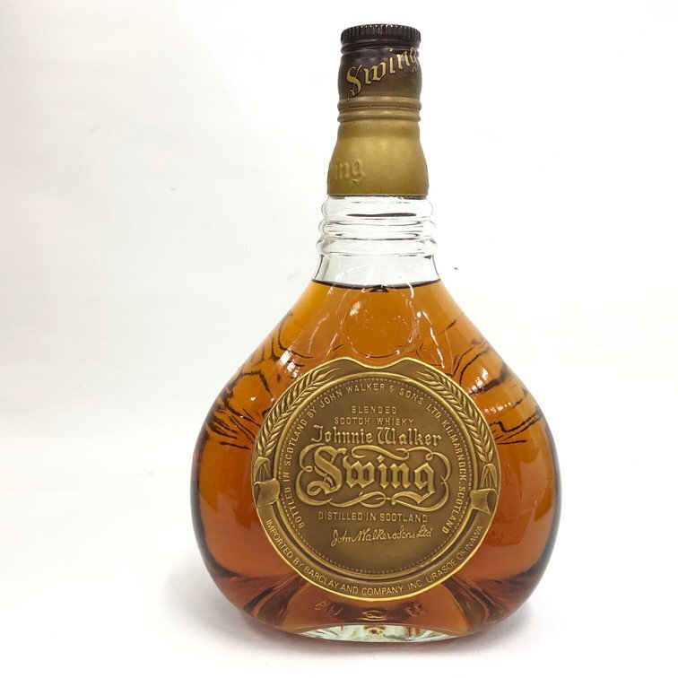 【目立った傷や汚れなし】JOHNNIE WALKER ジョニーウォーカー Swing スイング スコッチ 750ml 43％ 未開栓 国外酒【DCAD0042】の落札情報詳細 - Yahoo ...