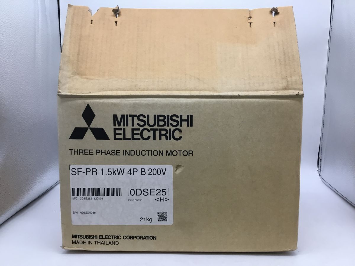 【未使用に近い】美品・動作未確認【MITSUBISHI ELECTRIC】三菱電機 三相モーター SF-PR 1.5KW 4P 200V 横型モーター【郡山うねめ通り店】の落札情報詳細 ...