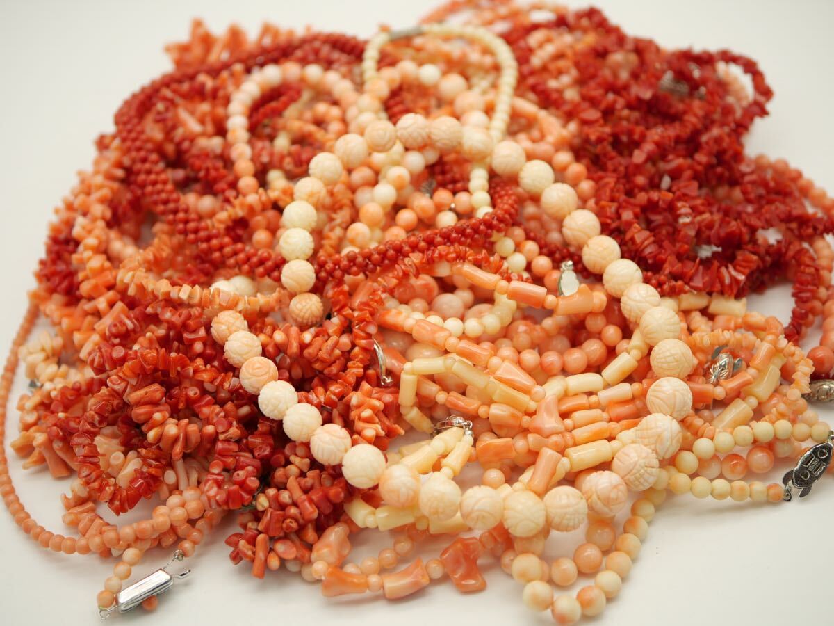 【傷や汚れあり】【Z7】★60サイズ 珊瑚 サンゴ さんご コーラル など ネックレス 約936g ヴィンテージ アクセサリー 大量 まとめ売り まとめ TIAの落札情報詳細 - Yahoo ...