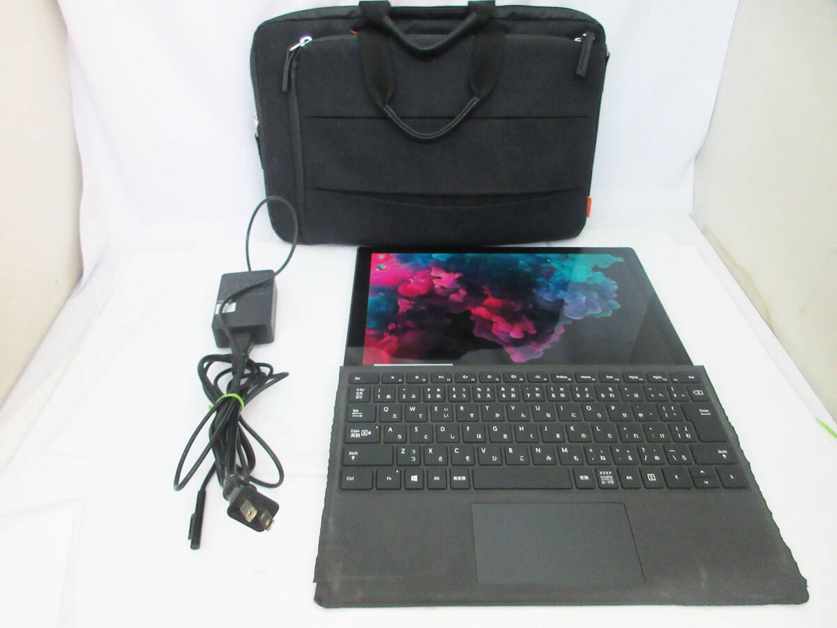 【目立った傷や汚れなし】G4565【タブレット PC】Microsoft Surface Pro 6★Windows10 pro★CPU Core i5★メモリ8GB★SSD256GB★純正 ...
