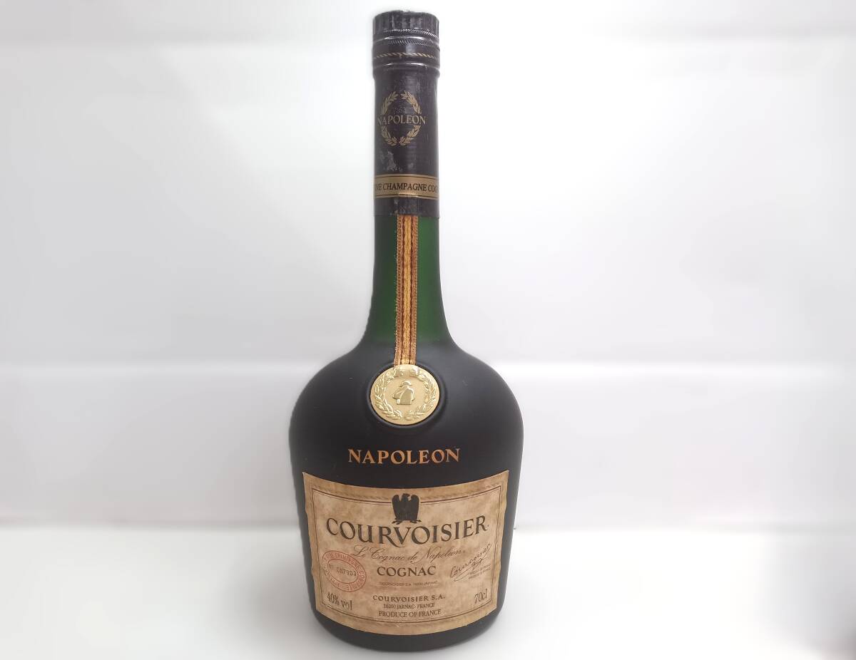 【やや傷や汚れあり】☆未開栓☆ COURVOISIER/クルボアジェ NAPOLEON/ナポレオン COGNAC 40％ 700ml 古酒 ブランデー 紫の落札情報詳細 - Yahoo ...