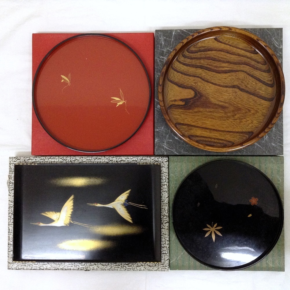 【傷や汚れあり】B24-2374【お盆3点セット】輪島塗 盆 朱塗 丸盆 盆皿 塗物 漆芸 漆器 和食器 伝統工芸 箱付の落札情報詳細 - Yahoo!オークション落札価格検索 オークフリー