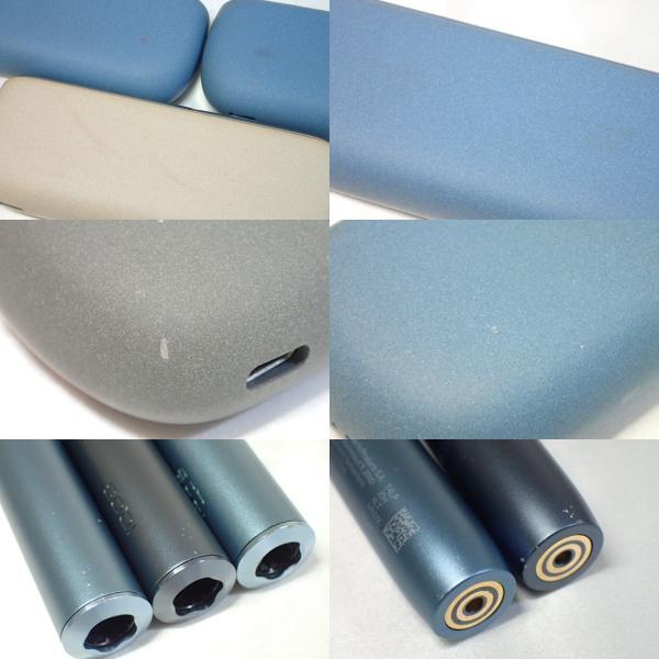 【やや傷や汚れあり】3202[M] 電子タバコ IQOS ILUMA/アイコス/イルマ/M0001 C1402/ぺブルグレー/アズールブルー/ぺブルベージュ/喫煙具/まとめて 5点セットの落札 ...