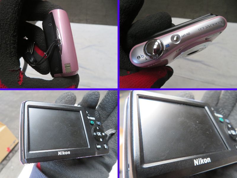 【傷や汚れあり】U-102★カメラ☆2点 セット☆CASIO/カシオ・EXILIM EX-ZS10☆Nikon/ニコン・COOLPIX/L21 ...