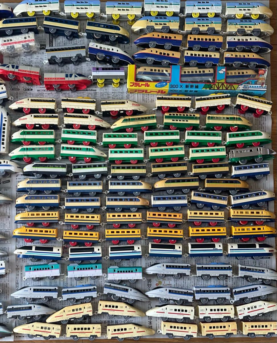 【全体的に状態が悪い】プラレール 新幹線② 0系 100系 300系 500系 700系 N700系 E1系 E2系 E3系 E4系 400系 ドクターイエロー SH2O1 800系 300X ...