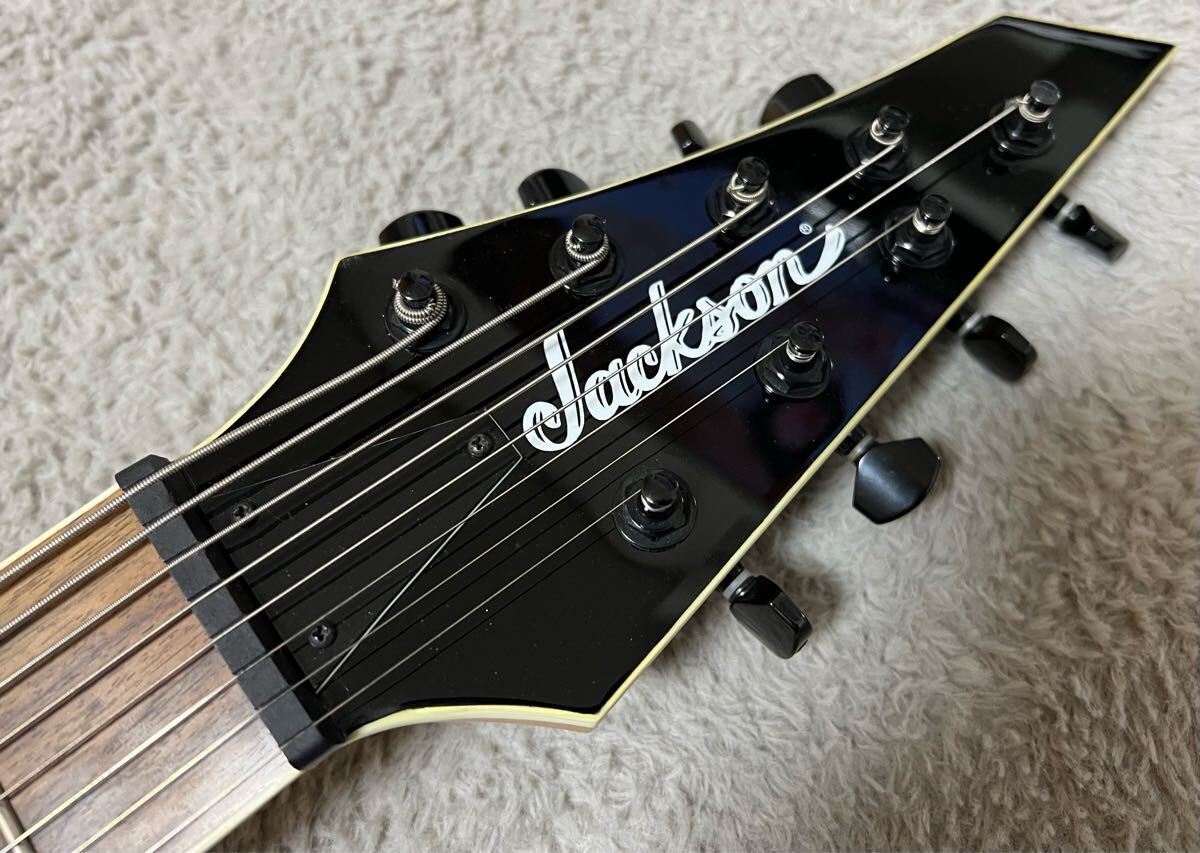 【未使用】激レア Jackson / JS32-8Q Dinky black 8弦ギター エレキギター新品未使用 新品ギグバッグ付き ...