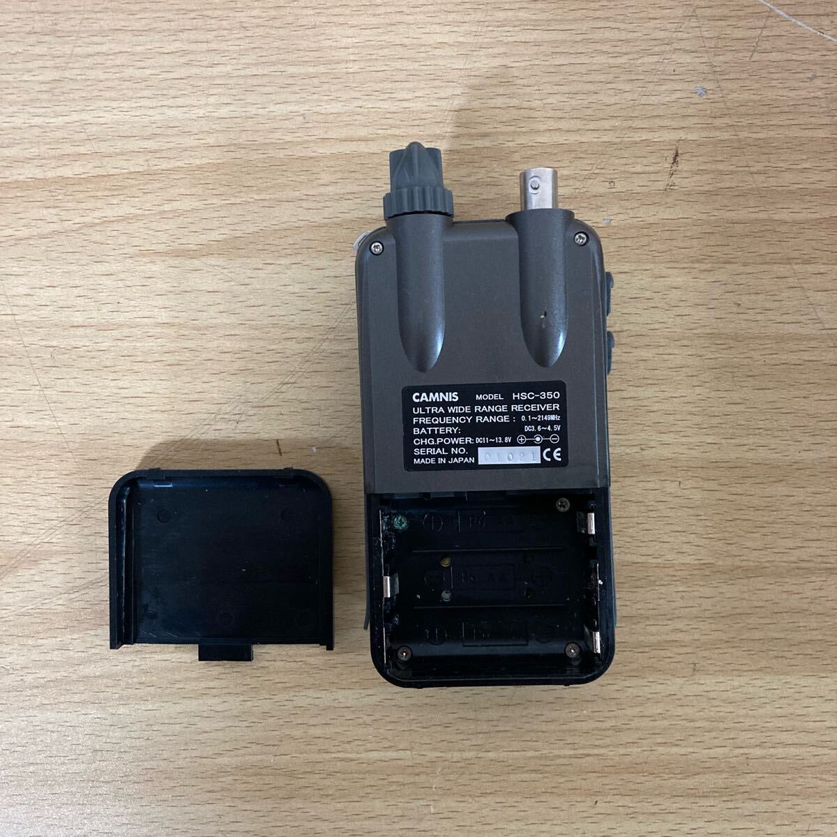 【やや傷や汚れあり】AOR AR8600 デスクトップレシーバ 広帯域受信機 CAMNIS HSC-350 ワイドバンド受信機 アマチュア無線 ケース付き 4 カ 7481の落札情報詳細 ...