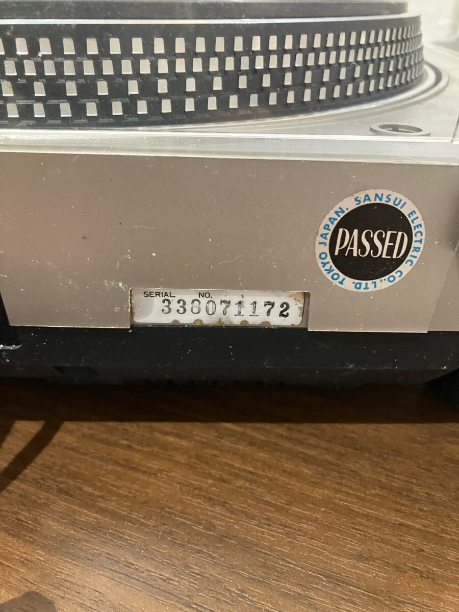 【傷や汚れあり】【E/H20096】 Sansui サンスイ レコードプレーヤー SR-35 通電確認済の落札情報詳細 - Yahoo!オークション落札価格検索 オークフリー
