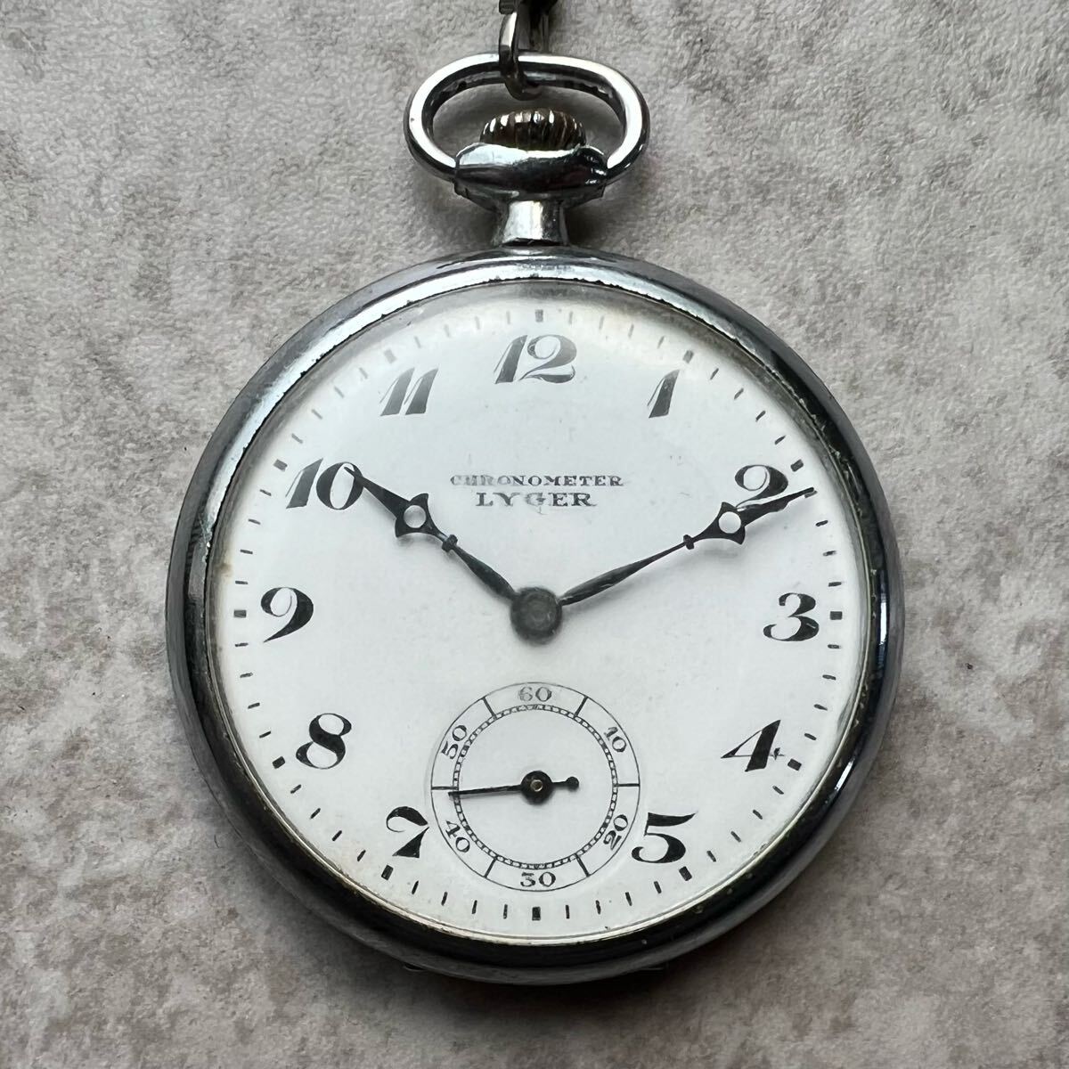 【傷や汚れあり】当時物 chronometer lyger クロノメーター ライガー 懐中時計 手巻き アンティーク / 古い 時計 ケース ウォッチ 骨董 蔵 初だしの落札情報詳細 ...