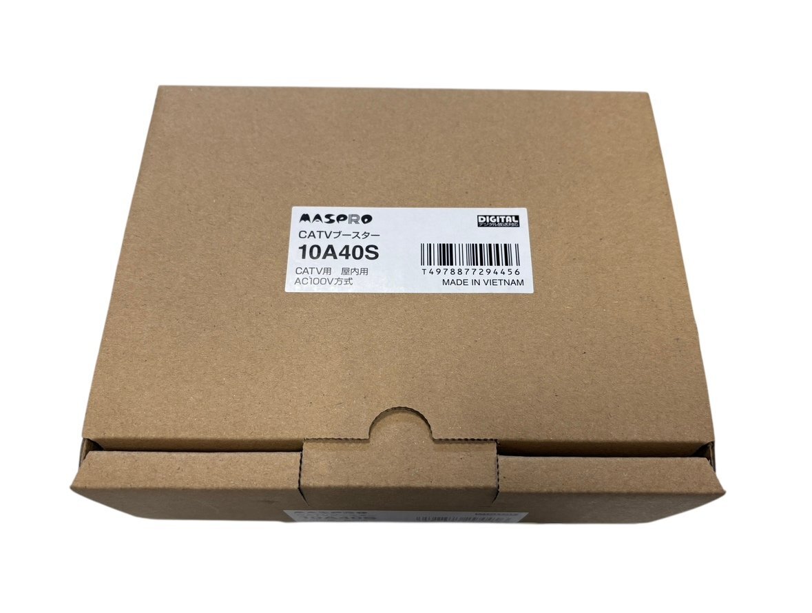 【未使用】MASPRO マスプロ ブースター CATV用 屋内用 10A40S AC100V方式 未使用の落札情報詳細 - Yahoo!オークション落札価格検索 オークフリー