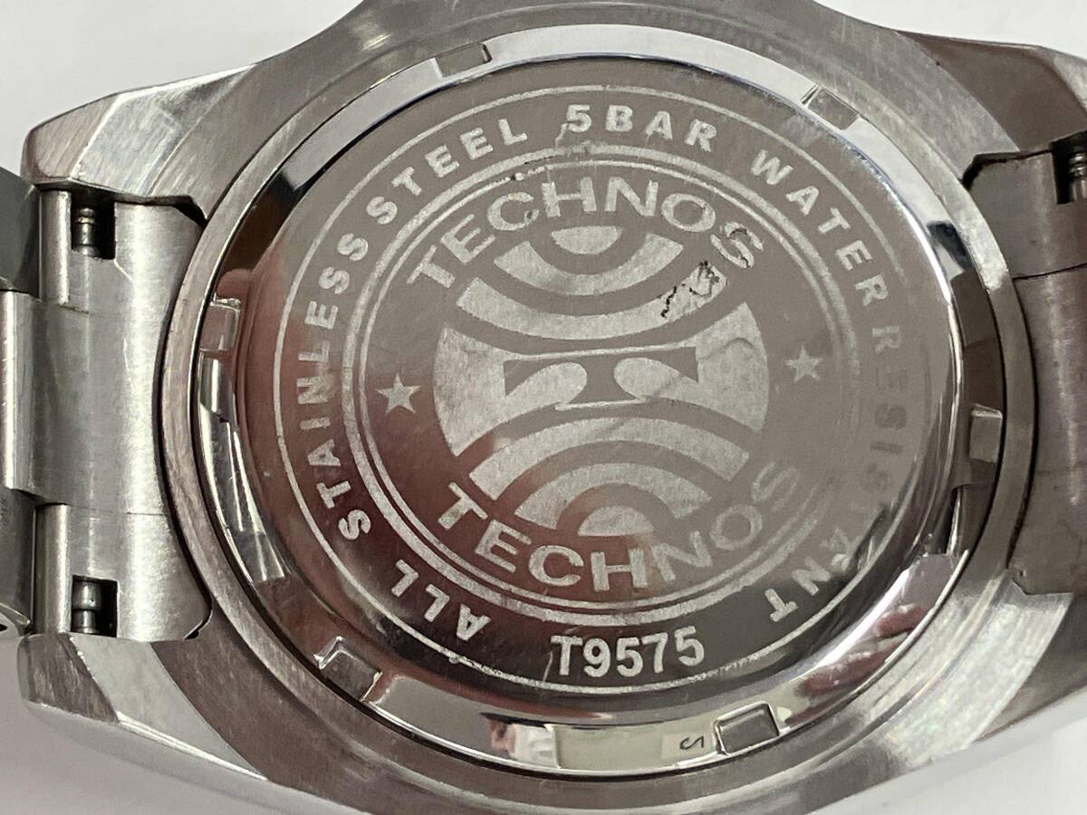 【やや傷や汚れあり】TECHNOS テクノス T9575 クォーツ ベルト短め 腕時計の落札情報詳細 - Yahoo!オークション落札価格検索 オークフリー