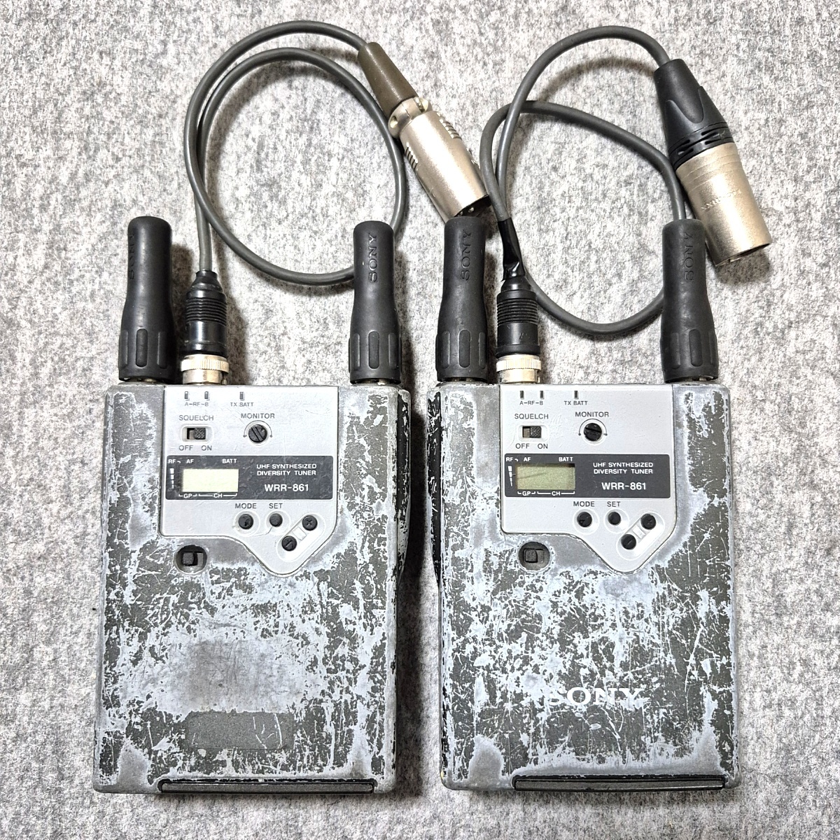 【傷や汚れあり】2点 SONY ソニー WRR-861 ワイヤレスマイク受信機 60s25-0576の落札情報詳細 - Yahoo!オークション落札価格検索 オークフリー