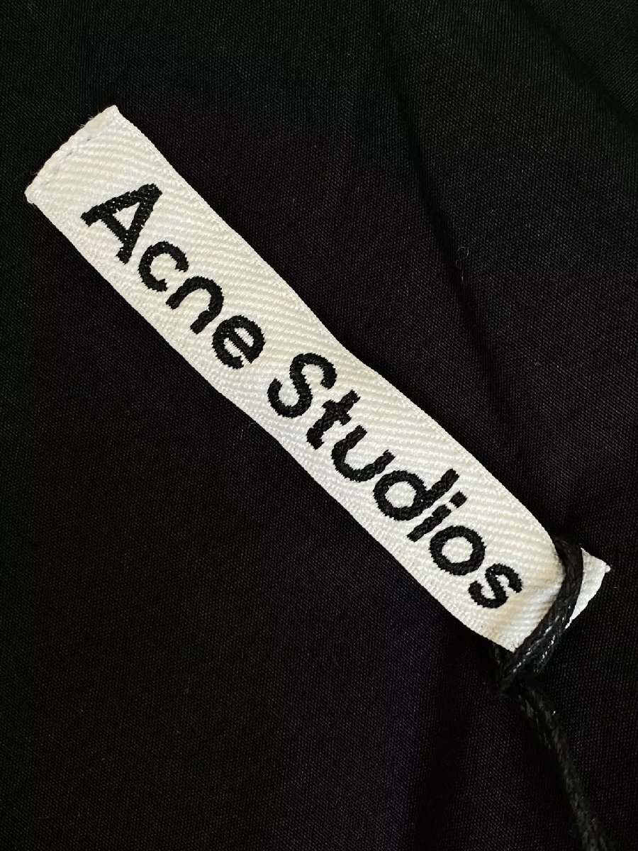 【未使用に近い】Acne Studios アクネストゥディオズ 20AW シングルブレストコート34ブラック ウール リバーコート オーバーサイズ アクネ 今季21AW継続展開の落札情報詳細 ...