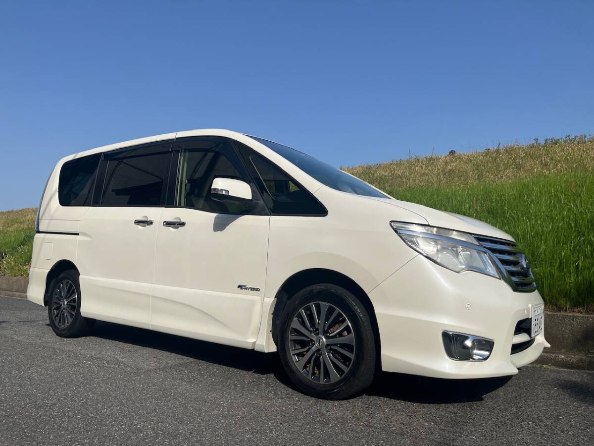 【走行距離 124000 km】車検9年2月セレナ スローパー DAA-HFC26 2.0ハイウェイスター Vセレ＋セーフティII S－ハイブリッド クルコン 福祉車両 車椅子トランポの落札 ...