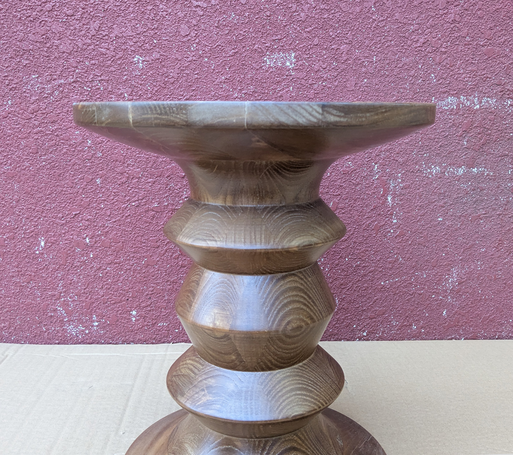 【未使用】チャールズ＆レイ イームズ ウッドスツール Eames チェア 椅子 オットマン 木製 ウッド オブジェ ソファ ESU イス スツール [TypeB] B002の落札情報詳細 ...