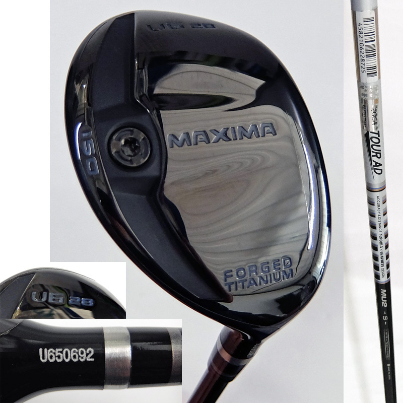 【目立った傷や汚れなし】 美品！ユーティリティ RYOMA GOLF リューマゴルフ MAXIMA U / U6・28°★ 純正 TourAD MU2 (FLEX-S) 仕様の落札情報詳細 ...