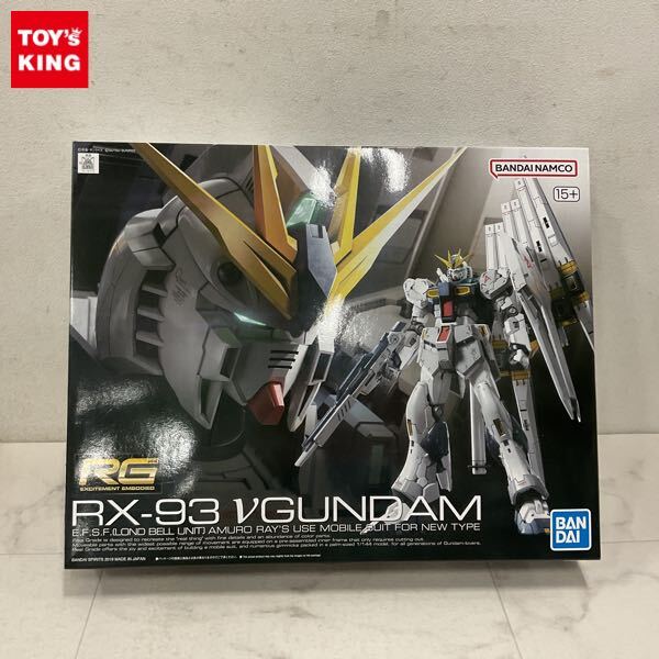 【目立った傷や汚れなし】1円〜 BANDAI SPIRITS RG 1/144 機動戦士ガンダム 逆襲のシャア νガンダムの落札情報詳細 - Yahoo!オークション落札価格検索 オークフリー