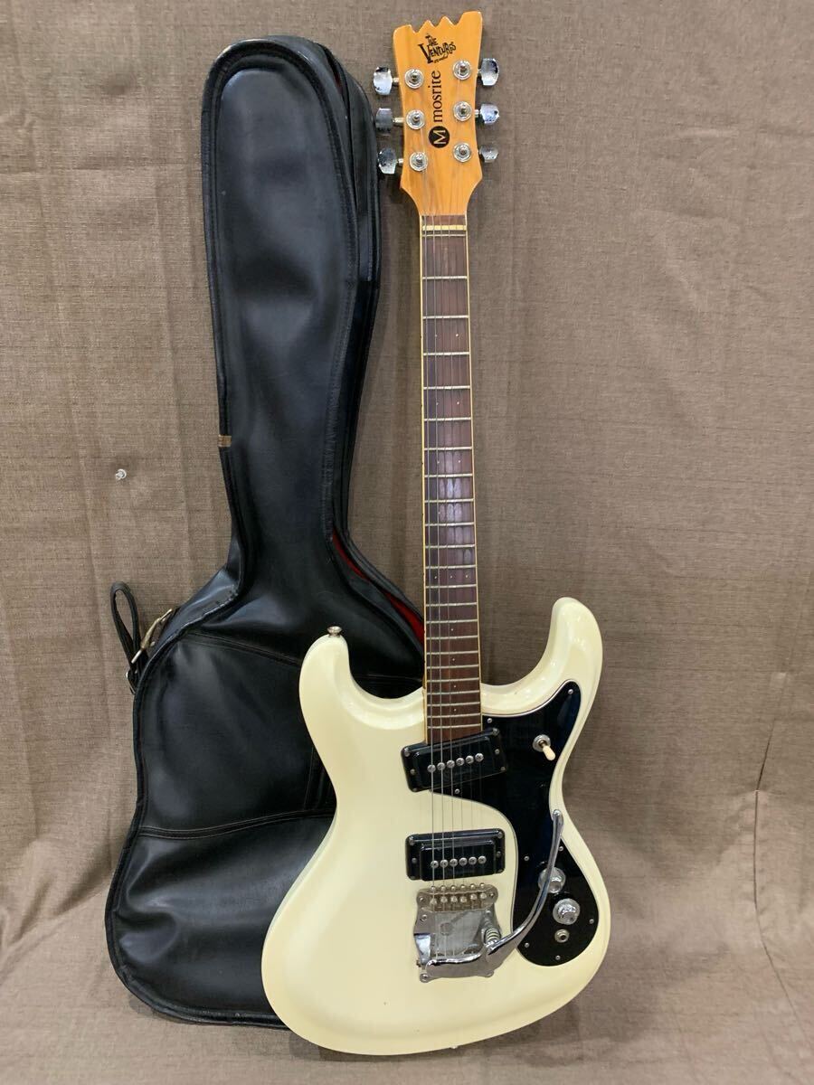 【傷や汚れあり】⑩ Mosrite モズライト エレキギター（ベンチャーズモデル）ビンテージホワイト よの落札情報詳細 - Yahoo!オークション落札価格検索 オークフリー
