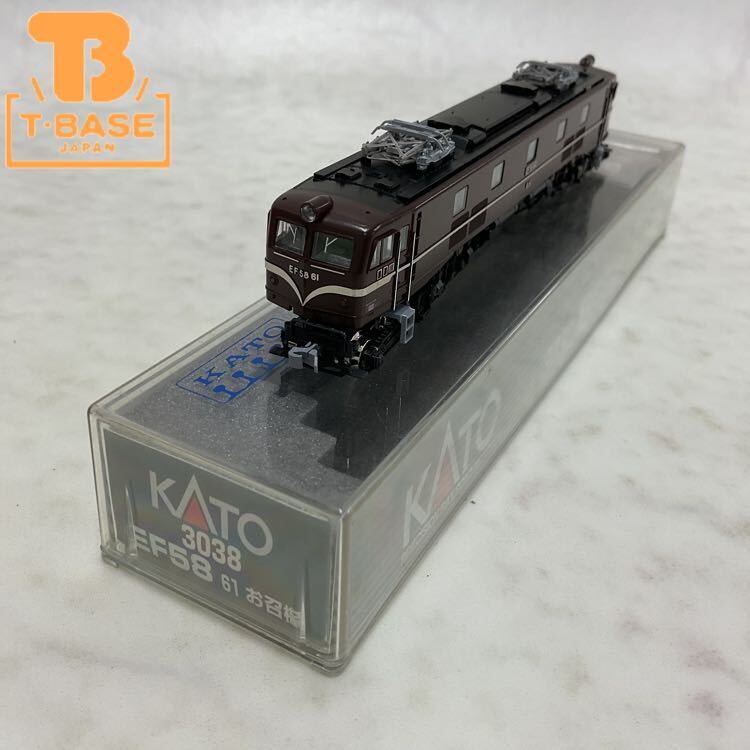 【やや傷や汚れあり】1円〜 動作確認済み KATO Nゲージ 3038 EF58 61 お召機の落札情報詳細 - Yahoo!オークション落札価格検索 オークフリー