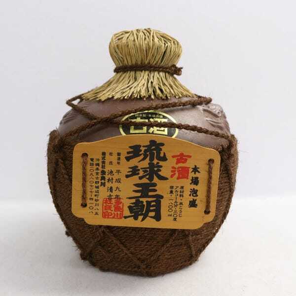 【目立った傷や汚れなし】1円~琉球王朝 古酒 30度 1800ml 製造1995 陶器（重量 約3000g）※詰日注意 F25G140001の落札情報詳細 - Yahoo!オークション落札価格 ...