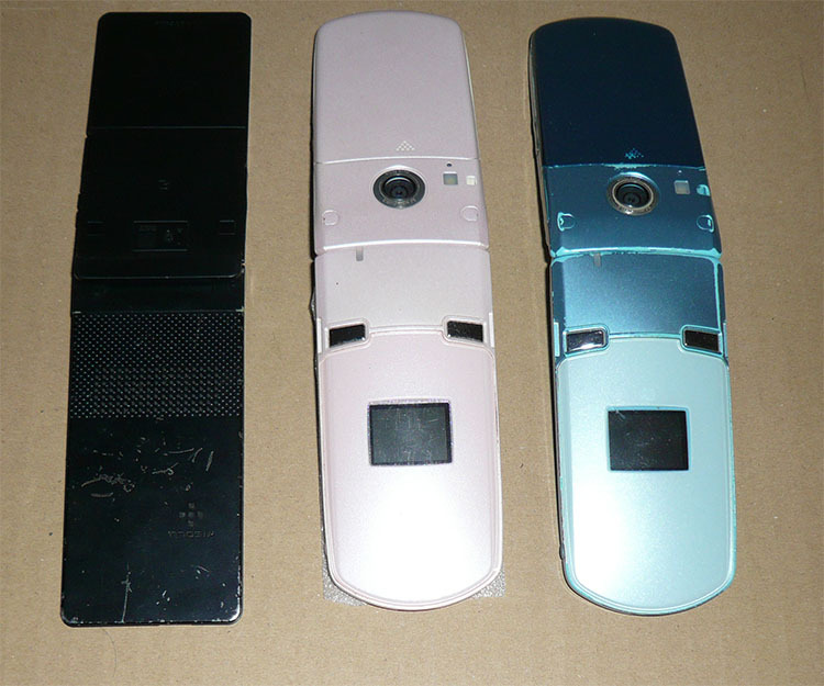 【傷や汚れあり】docomo ガラケー N705iμ(ブラック) N903i(ブルー/ピンク) 3台 通電可 ジャンク扱いの落札情報詳細 - Yahoo!オークション落札価格検索 オークフリー