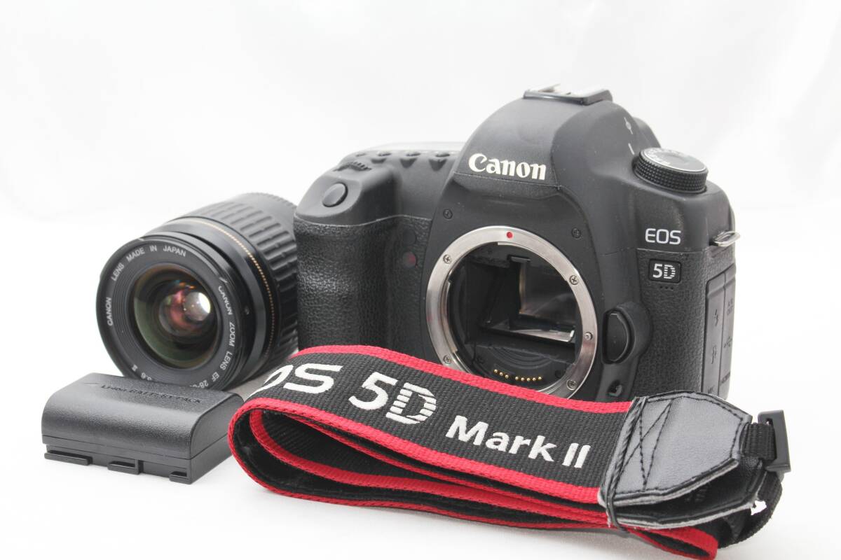 【目立った傷や汚れなし】★美品★安心動作保証付き★ Canon EOS 5D Mark II Body キヤノン フルサイズ ☆ショット回数 1940回☆ 5D マーク2 【1円〜】の落札情報 ...