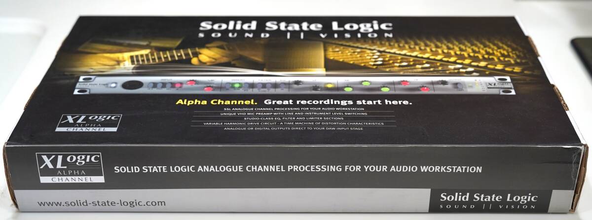 【目立った傷や汚れなし】【 SSL 】Solid State Logic Xlogic Alpha Channel マイクプリアンプの落札情報 ...