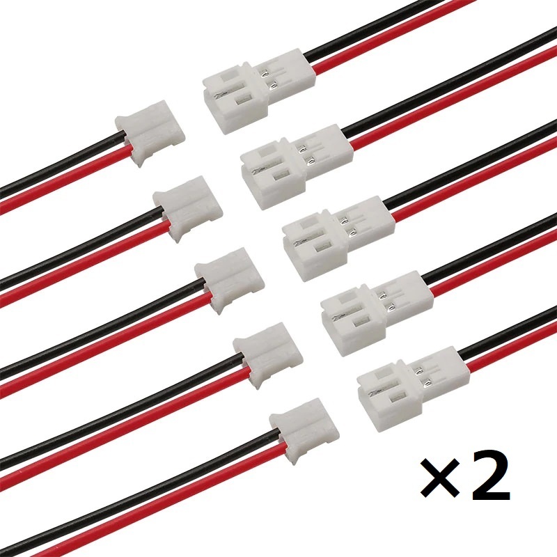 【未使用】JST 2.0MM (10ペア) 20CM JST 2.0PH 2.0 mm コード コネクター ピッチ オス メス★ホビーショップ青空の落札情報詳細 - Yahoo!オークション ...