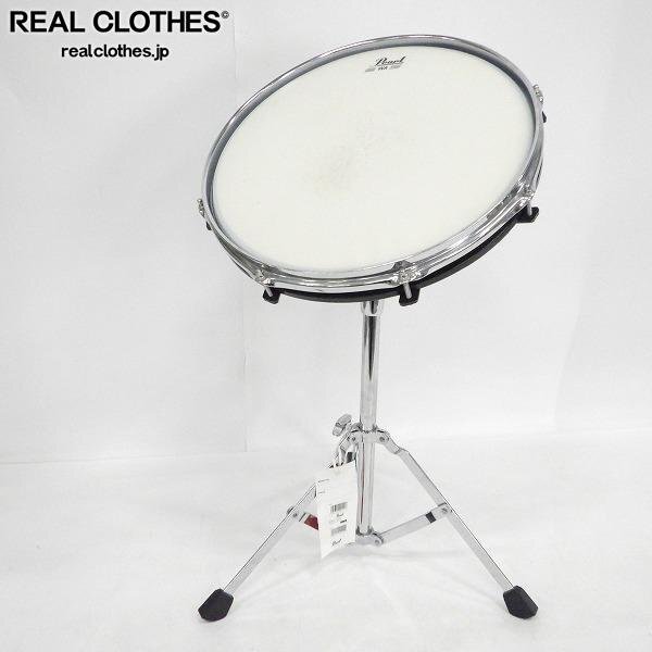【やや傷や汚れあり】【中古品B】Pearl(パール) トレーニングパッド SDN-14SN 547 9843 専用スタンド付き (管理番号 ...