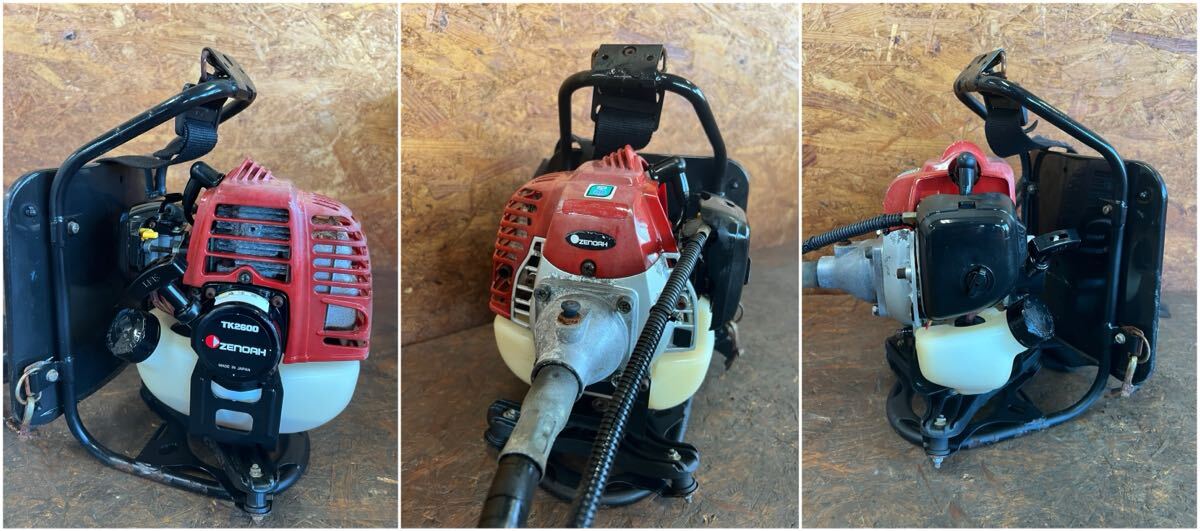 【傷や汚れあり】即決【10】8 草刈機 ゼノア TK2600EZ TK2600 2サイクルエンジン ループハンドル 背負式 刈払機 刈取機 草刈り機 背負いの落札情報詳細 - Yahoo ...