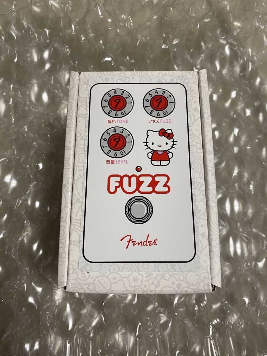【未使用】Fender Hello Kitty White Fuzz Pedal【新品未開封品】フェンダー ファズ ハローキティ 白 ホワイト ...