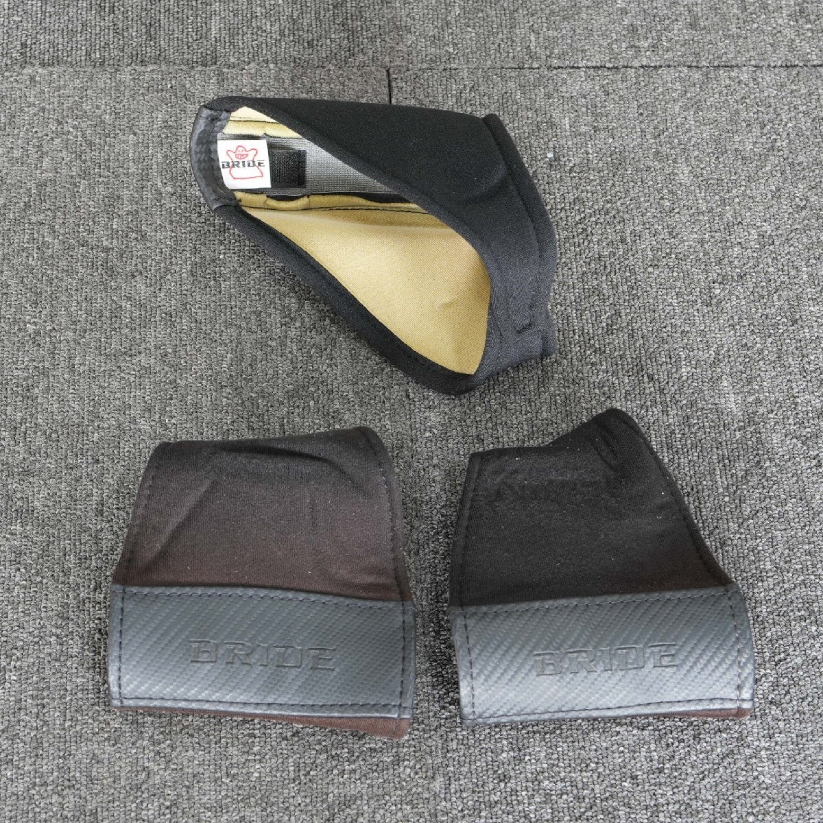 【傷や汚れあり】BRIDE ブリッド製 ファッションプロテクター2枚 シートベルトガイド ブラックの落札情報詳細 - Yahoo!オークション ...