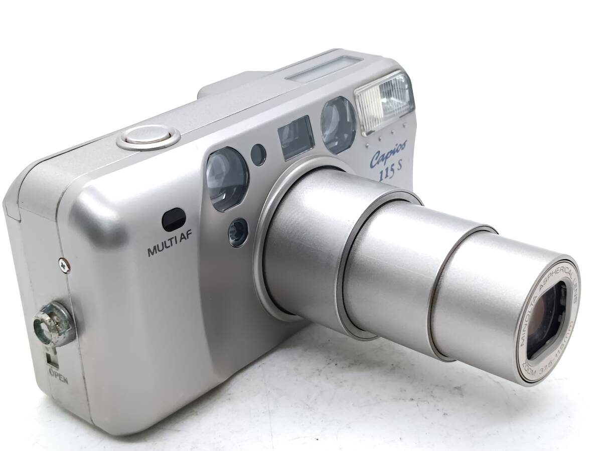【目立った傷や汚れなし】2585 ★通電OK・ジャンク品★MINOLTA ミノルタ Capios 115S 37.5-115mm 人気の ...