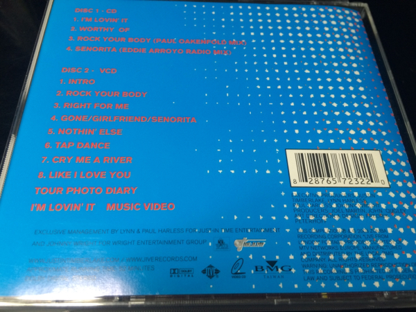 【CD＋VCD】ジャスティン・ティンバーレイク／LIVE FROM LONDONの落札情報詳細 - Yahoo!オークション落札価格検索 オークフリー