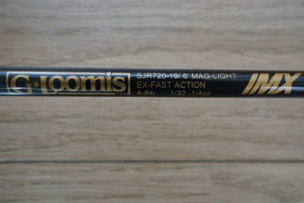 激レア G・Loomis IMX SJR720-19/6' MAG-LIGHT 初心者～おかっぱり＆フローターの落札情報詳細 - ヤフオク落札 ...