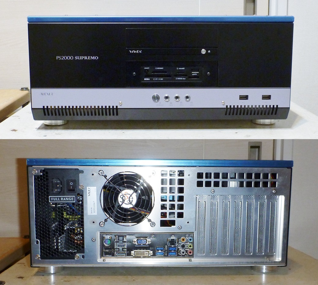 パソコン 自作 PC WiNDy 星野金属 ALEXER PS2000 SUPREMO NS-Black/E i3-3240 4G 120G ...