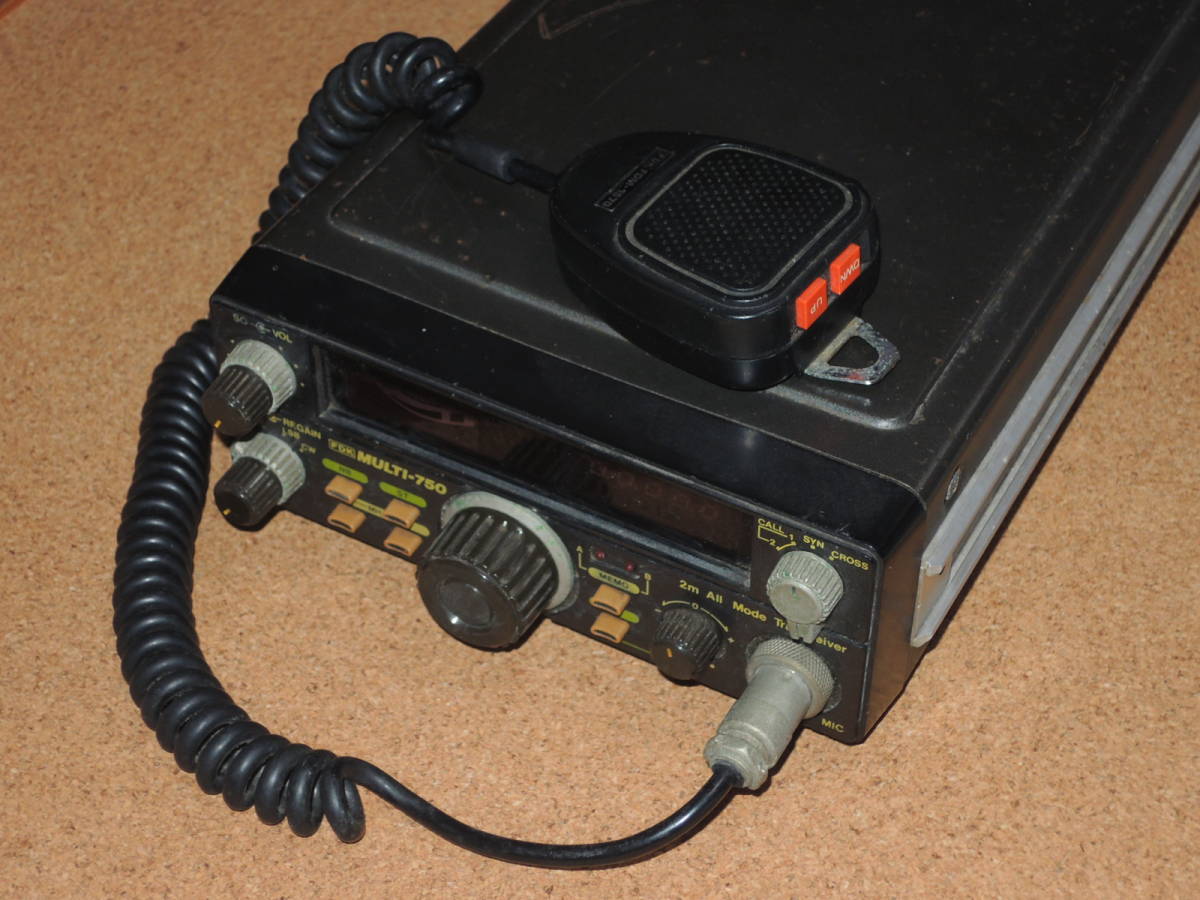 福山電機工業 FDK MULTI 750 2m ALL MODE マルチ750 FM SSB CW フクヤマ オールモード トランシーバー ジャンクの落札情報詳細 - Yahoo!オークション ...