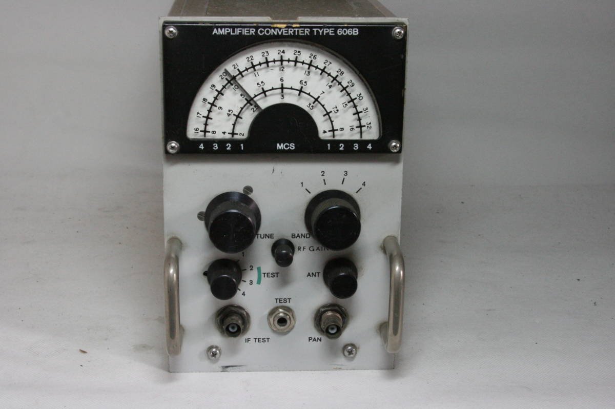 Westrex Commnications AMPLIFIRE CONVERTER TYPE 606B ジャンク扱い [0d16]の落札情報 ...
