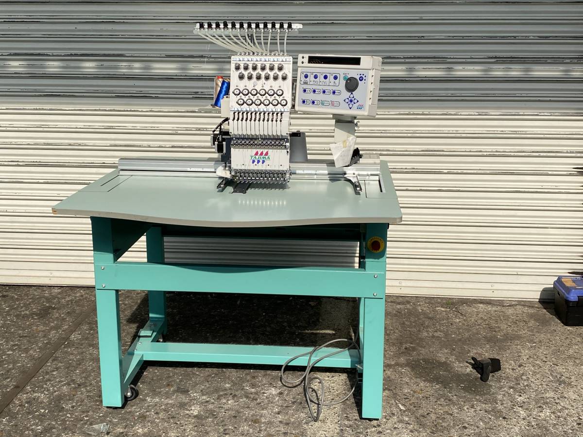 お引き取り限定【通電確認済】TAJIMA TEHX-1201 刺繍機械 刺繍ミシン タジマ/工業用ミシン/田島の落札情報詳細 - Yahoo!オークション落札価格検索 オークフリー
